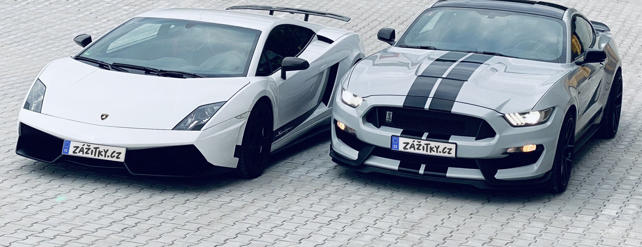 Lamborghini Gallardo vs. Ford Mustang GT350 Shelby - Zážitky.cz